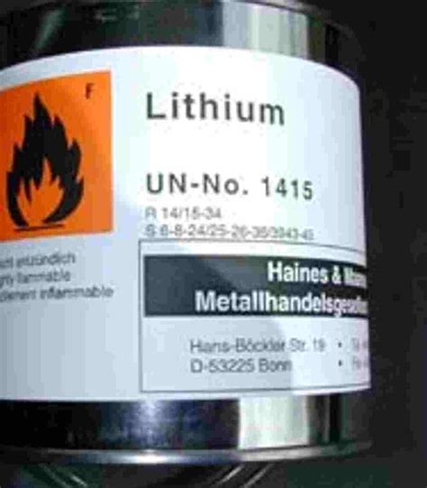 Lithium kaufen | Haines & Maassen