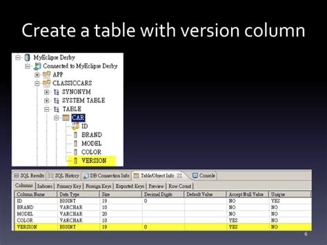 Jpa Optimistic Locking With Version Pdf