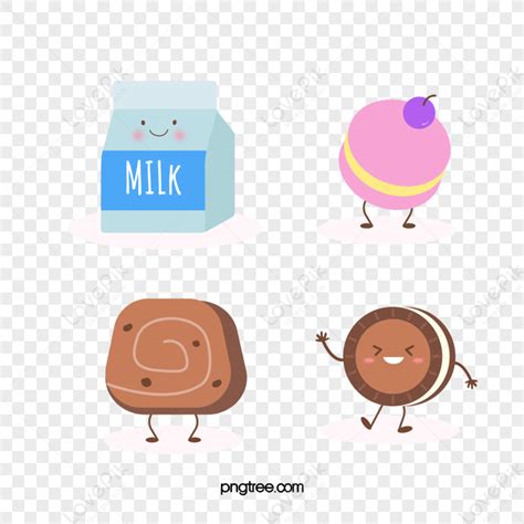 다채로운 귀여운 만화 케이크삽화색상만화 풍격 Png 일러스트 무료 다운로드 Lovepik