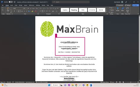 Zertifikate Erteilen Maxbrain Lernplattform Learning Platform