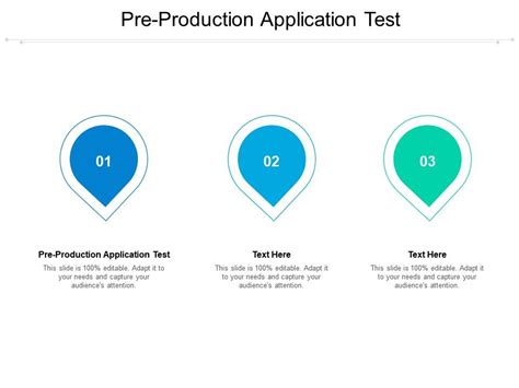 Pre Production Application Test Ppt Powerpoint Presentation Portfolio