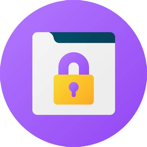 Web Lock Free Security Icons