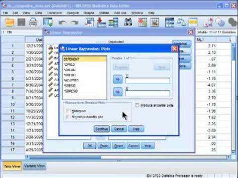 Multiple Regression SPSS Part YouTube