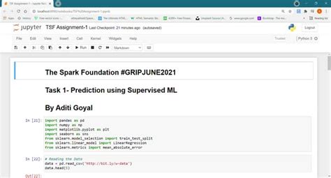 Aditi Goyal On Linkedin Task1 Gripjune21 Datascience Ml
