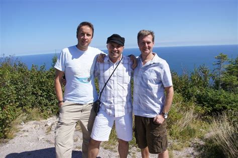 Timo Li Und Andreas Re Von Xplore Unterwegs Auf Cape Breton Island Im Norden Von Nova