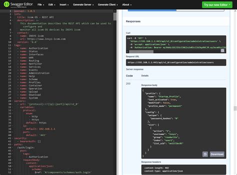 Working With The REST Interface