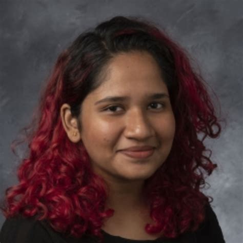 Nandita Vijayakumar Nair Mathematics College Of Liberal Arts And Sciences The University