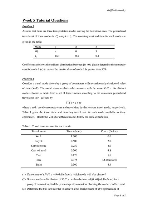 week 5 tutorial examples griffith university week 5 tutorial