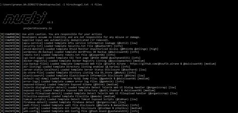 Template Loading Error · Issue 455 · Projectdiscoverynuclei Templates