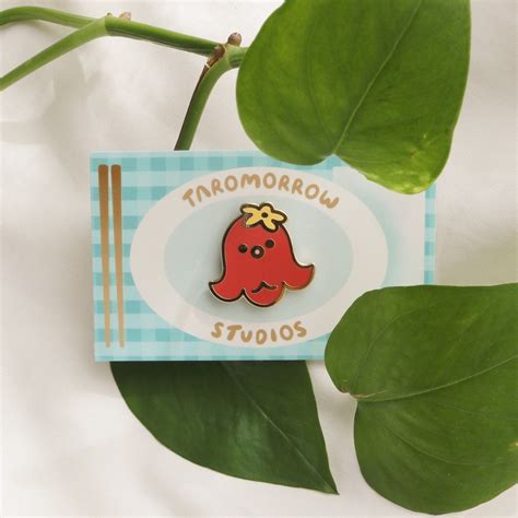 Sausage Octopus Hard Enamel Pin Bento Enamel Pin Series Etsy