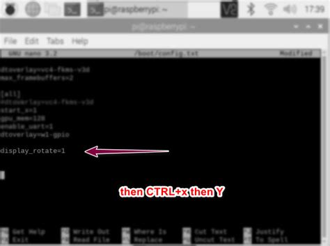 چرخش خروجی تصویر در برد رزبری پای Raspberry Pi دیجی اسپارک