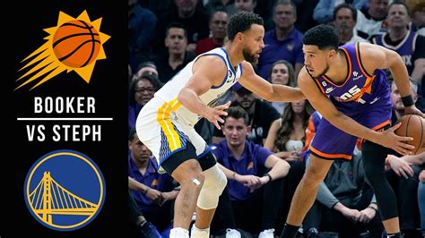 Steph Curry vs Devin Booker Go Back and Forth | NBA Head to Head Highlights - YouTube