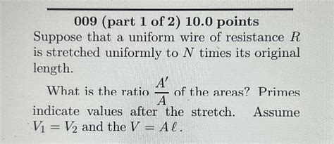 Solved 009 Part 1 ﻿of 2 100 ﻿pointssuppose That A Uniform