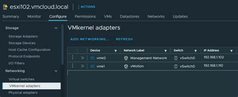 How To Configure Vmotion In Vmware Vsphere Vmcloud Pl