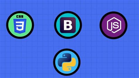 css bootstrap and javascript and python stack course free udemy