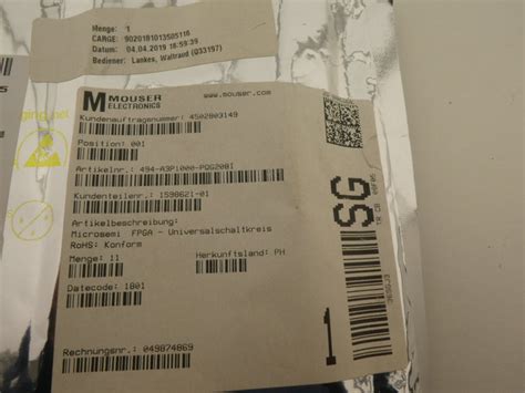 microchip technology 1x fpga universalschaltkreis a3p1000 pq208i