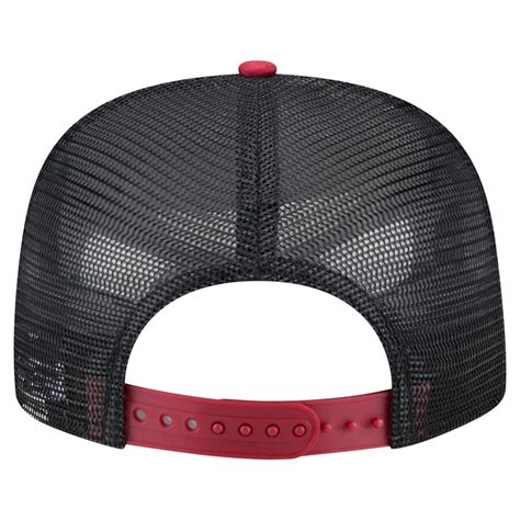 Mens Arizona Diamondbacks New Era Whitered Retro Script Trucker 9fifty Snapback Hat