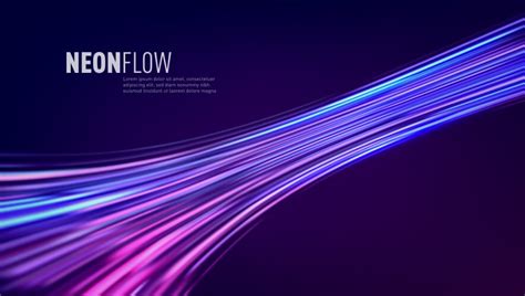 Abstract Colorful Speed Background With Lines Vector Image