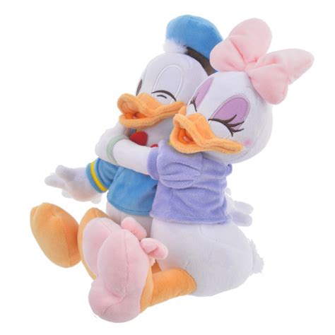 Plush Donald And Daisy Happy Hug Disney Meccha Japan