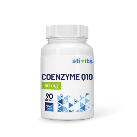 Coenzyme Q10 50 Mg Vegan Capsules Stivitslv