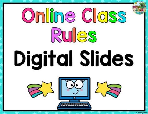 Our Online Class Rules Pptx Online Education Education