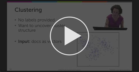 clustering documents an unsupervised learning task clustering and