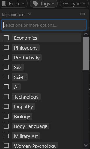 Is It Possible To Add Filters On Tags Issue Decaf Dev Obsidian Dataloom GitHub