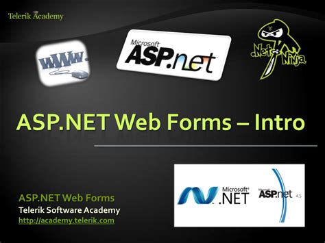 Ppt Asp Net Web Forms Intro Powerpoint Presentation Free Download Id