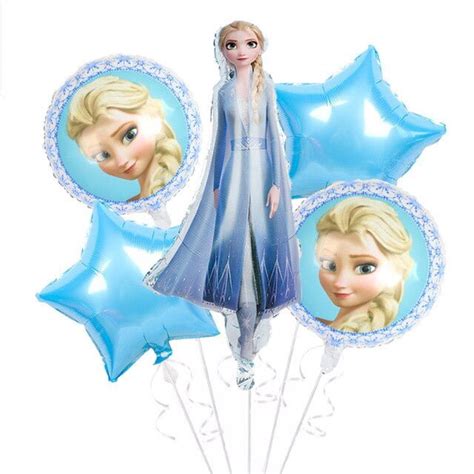 ფოლგირებული ბუშტები ელზა