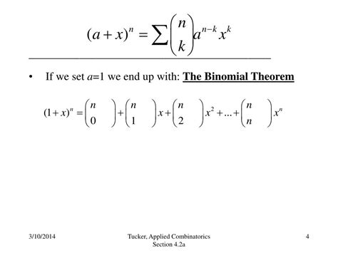 Ppt Binomial Identities Powerpoint Presentation Free Download Id216960 Ppt Binomial Identities Powerpoint Presentation Free Download Id216960