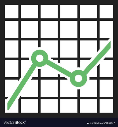 Multiple Trend Chart Royalty Free Vector Image