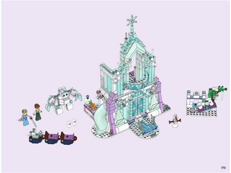 Lego Anleitung Anzeigen Elsa S Magical Ice Palace Lego Bauanleitungen Und Kataloge