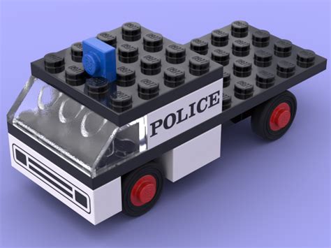 Lego Moc 125440 Alt 611 Police Truck By Le1nounours Rebrickable