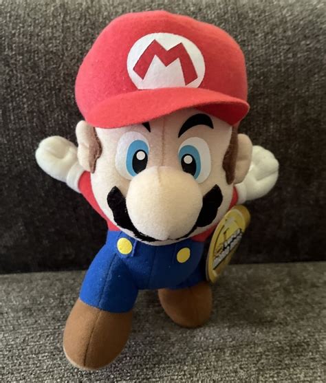 Small Mario Findings Officially Licensed 2008 “running Mario” Plush