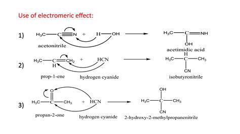 Inductive Effect Organic Chemistry Mechanism Pptx