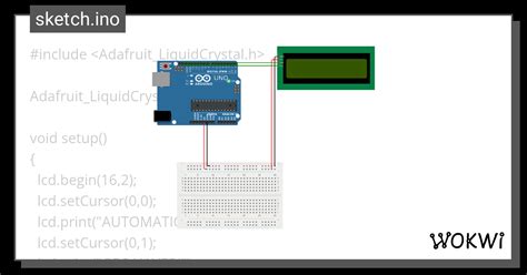 Lcd 16x2 I2c Wokwi Esp32 Stm32 Arduino Simulator