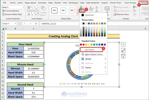 How To Create An Analog Clock In Excel With Easy Steps
