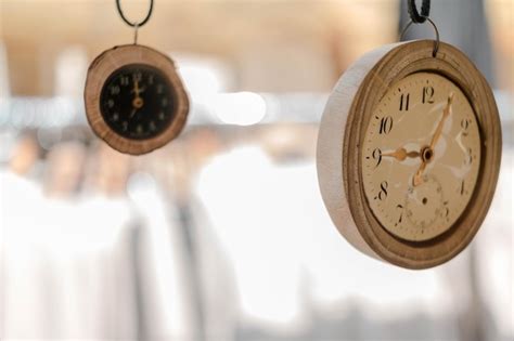 Premium Photo Close Up Of Clock Hanging