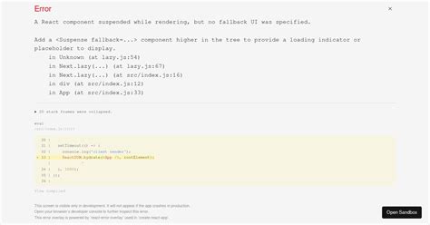 Progressive Hydration React 1 Codesandbox