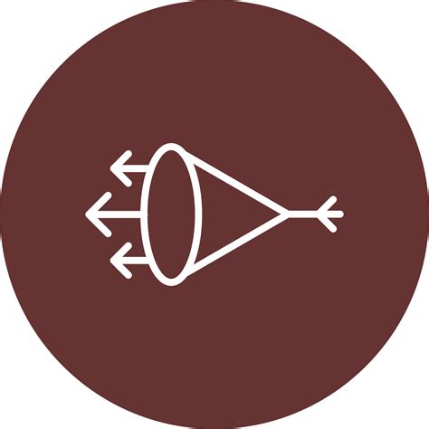 Refraction Vector Icon 16796977 Vector Art At Vecteezy