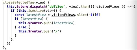 Tagsview 可以关闭首页 · Issue 1598 · Panjiachenvue Element Admin · Github