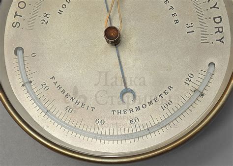 Купить старинный барометр-анероид, погодник Barometer Holosteric ...