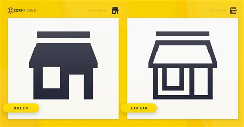 Store Icon · Solid · Coreui Icons · Svg Javascript Typescript And Webfont
