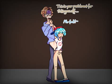 Rule 34 Blonde Hair Blue Eyes Blue Hair Boyfriend Friday Night