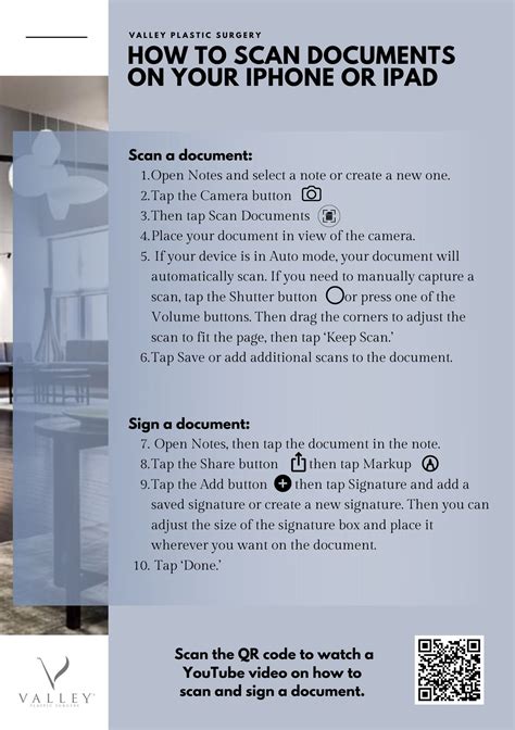How To Scan Documents On Your IPhone Or IPad Valley Plastic Surgery Plastic Reconstructive