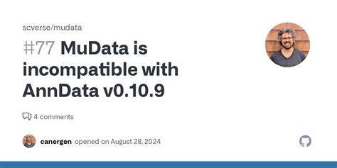 Mudata Is Incompatible With Anndata V0109 · Issue 77 · Scverse