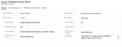 Ssrs Template Dynamics 365 Crm Apps