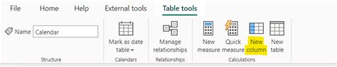 calculated columns vs measures in power bi