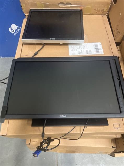 Assorted Dell Monitors 2 Polycom Cameras 3 Polycom Brackets For Sale