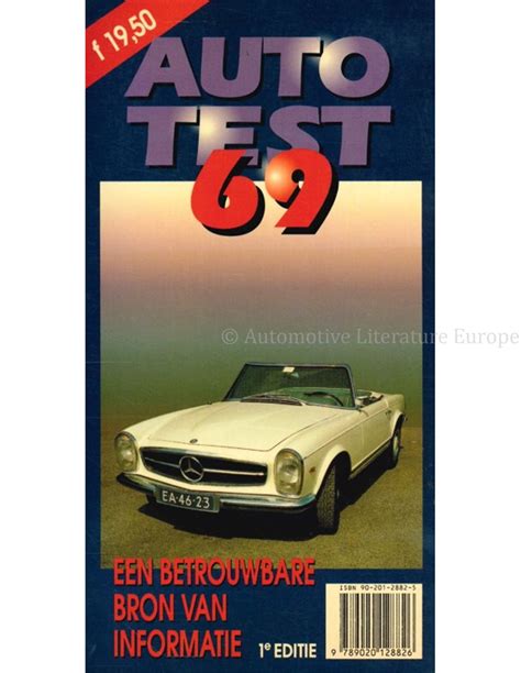 1969 Autotest Jaarboek Nederlands
